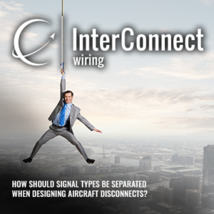 How Should Signal Types Be Separated When Designing Aircraft Disconnects?