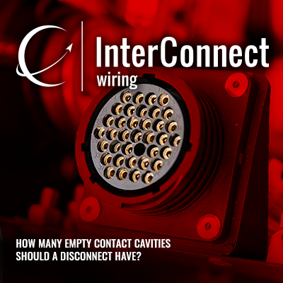 How Many Empty Contact Cavities Should a Disconnect Have? - InterConnect Wiring