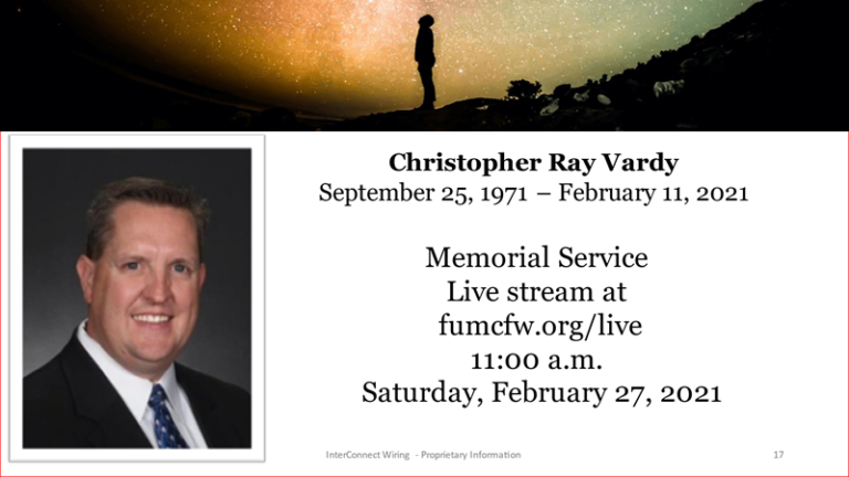 Christopher Ray Vardy - InterConnect Wiring